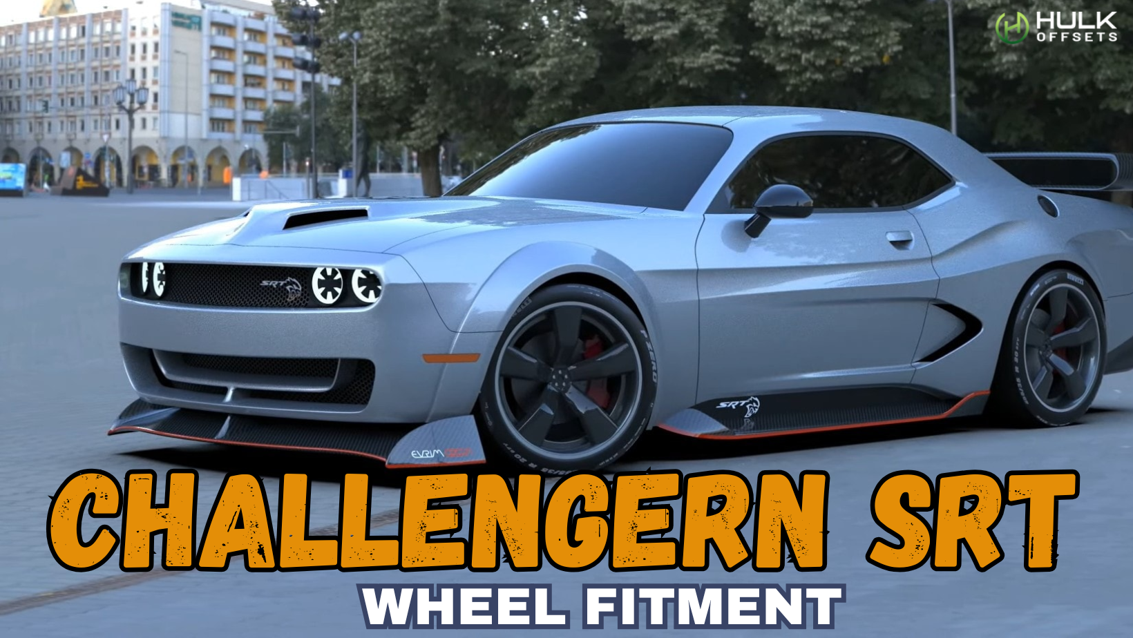 Dodge Challenger SRT Wheel Bolt Pattern, Rim Size, Hub Bore, Offsets ...