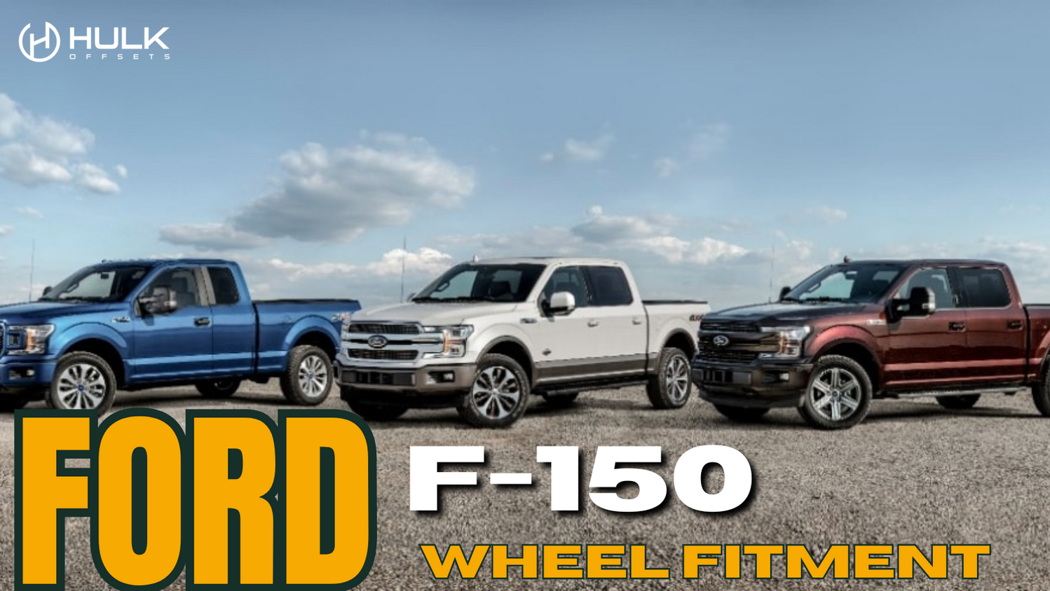 Ford F-150 Wheel Bolt Pattern, Rim Size, Hub Bore, Offsets And Tire si ...