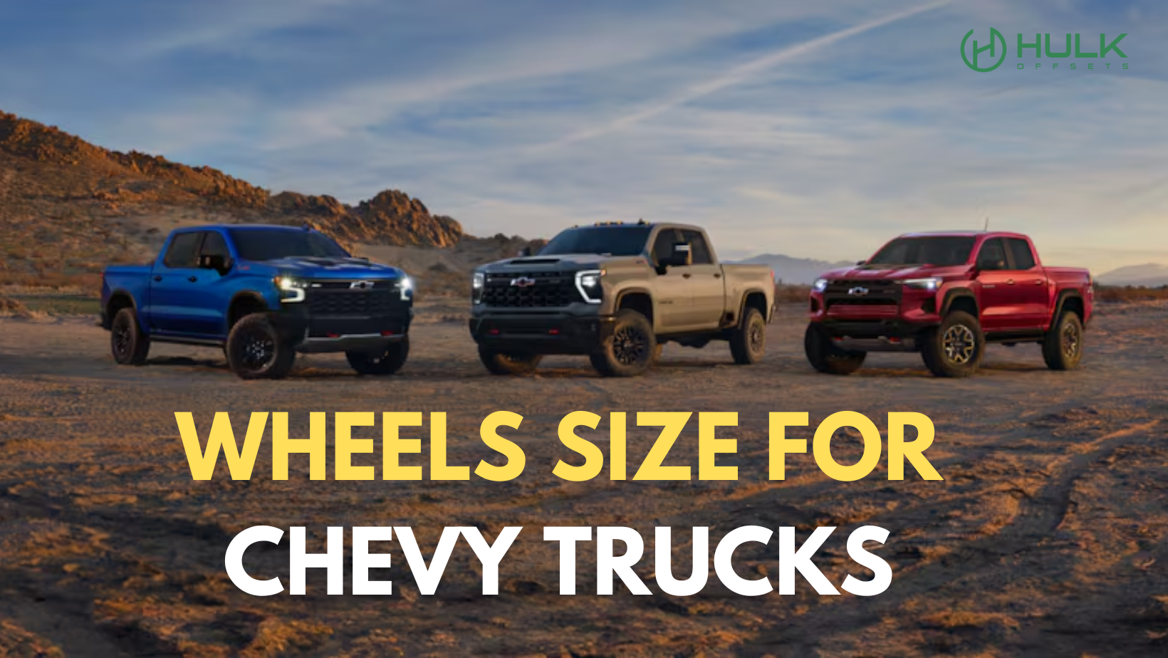 Chevy Truck Wheel Sizes | Choosing the Right Fit for Your Vehicle ...