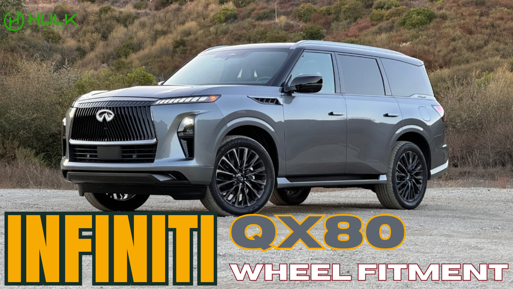 Infiniti QX80 Wheel Bolt Pattern, Rim Size, Hub Bore, Offsets And Tire ...