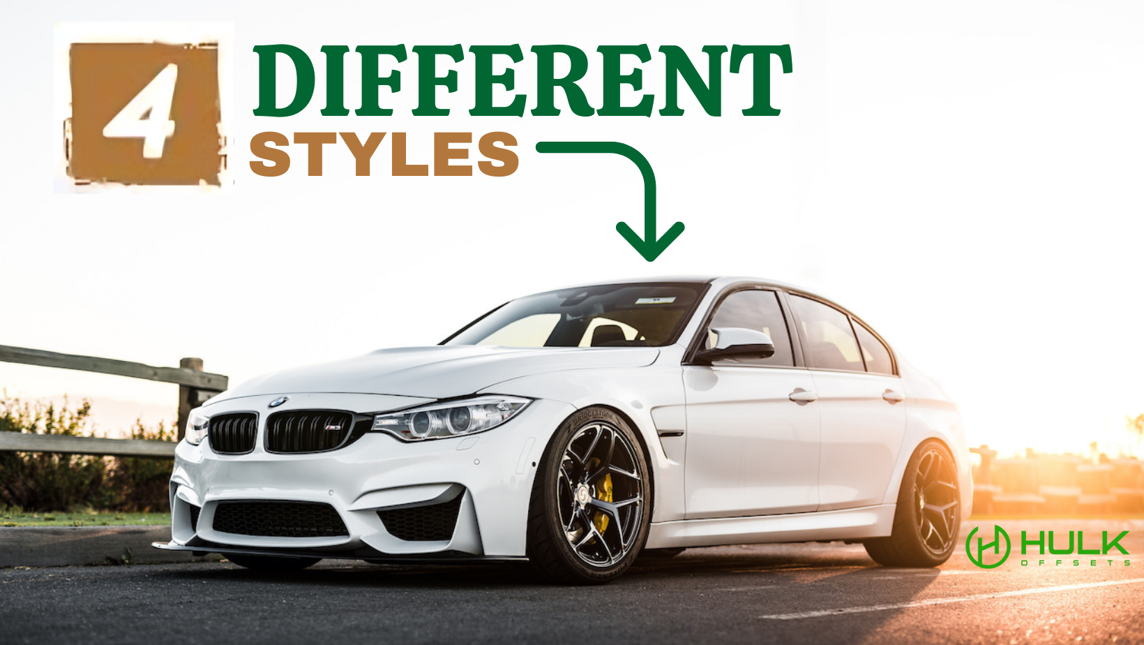 4 Styles Of Wheel Fitment - All Top Types of Fitment – Hulk Offsets