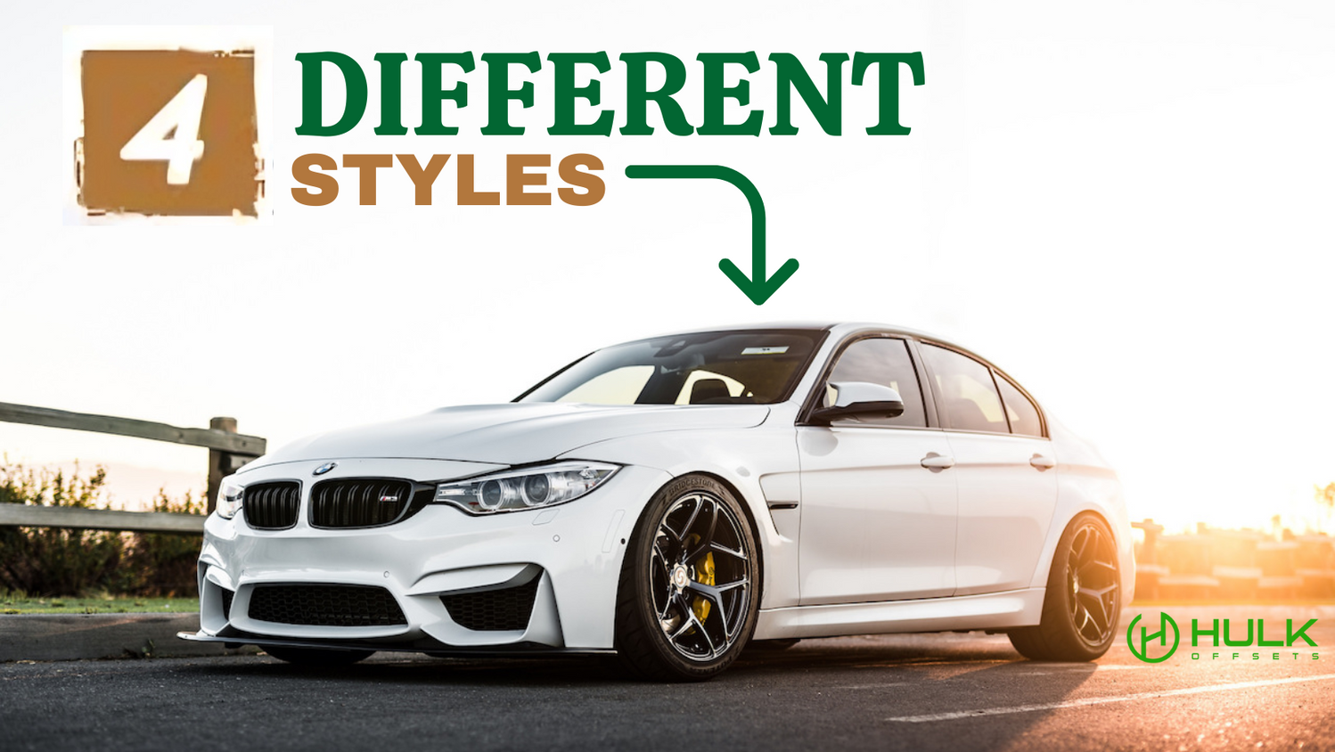 4 Styles Of Wheel Fitment - All Top Types of Fitment – Hulk Offsets