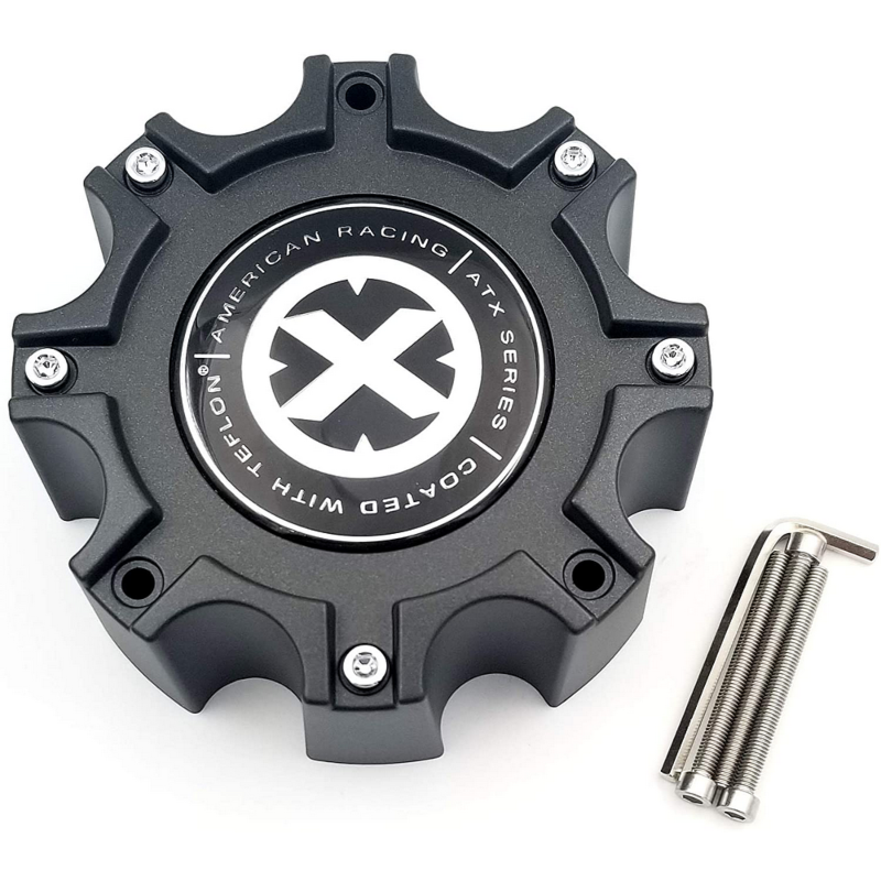 ATX Black Cap Style A 8 Lug – Hulk Offsets